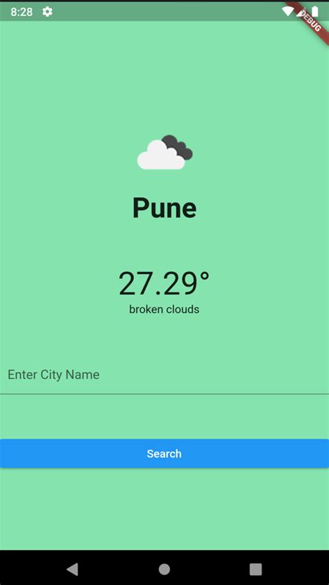 Github Sunilsinghxsimple Flutter Weather App