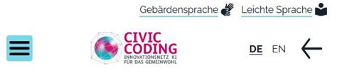 Wie Funktioniert Die Internetseite Civic Coding Innovationsnetz Ki