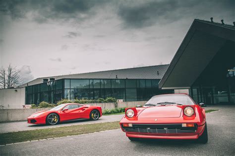 배경 화면 스포츠카 Ferrari 페라리 488 Gtb 고성능 차 페라리 테스 타로 사 초차 2048x1365