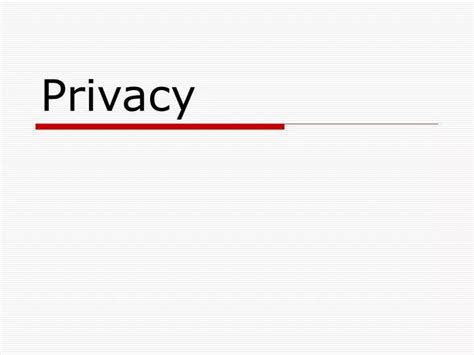 Ppt Privacy Powerpoint Presentation Free Download Id 4149044