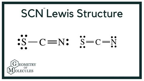 Scn Lewis Structure