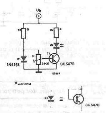 Simple Temperature Indicator Circuit Design Electronic Project