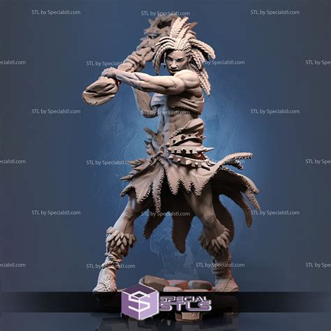 Tina The Amazon Stl Miniatures Specialstl
