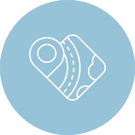 Location Line Color Circle Icon 36971780 Vector Art At Vecteezy