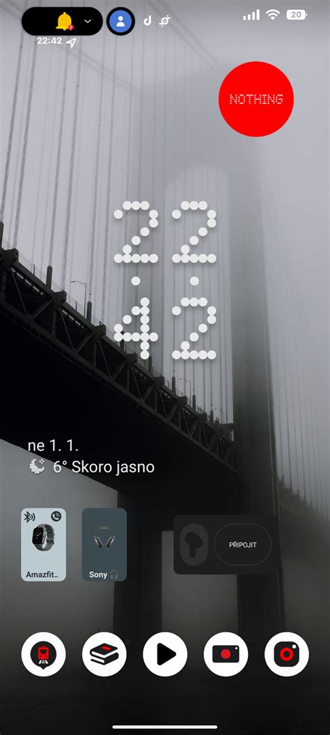My Status Bar Rnothingtech