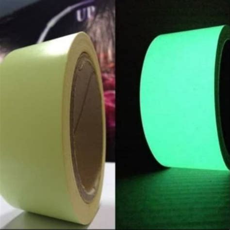 Jual Stiker Fosfor Glow In The Dark Stiker Menyala Dikegelapan Size 5cm X 1mtr Shopee Indonesia