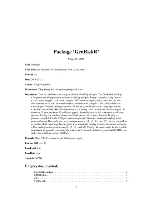 pdf implementing statistical fitting and reliability analysis for