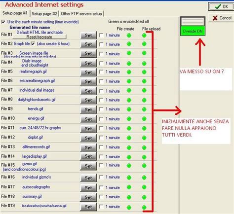 Weather Display Invio Dati Su Internet