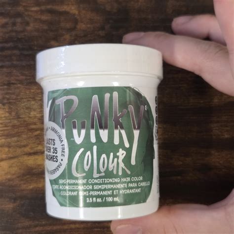 Punky Colour Hair Alpine Green Punky Colour Semipermanent Hair Dye