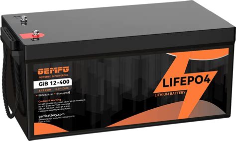 Gem Battery Lithium Lifepo4 128v400ah Battery Optiflow Energy