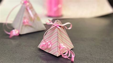 БОНБОНЬНЕРКА своими руками Как сделать Маленькую Коробочку из Бумаги Youtube