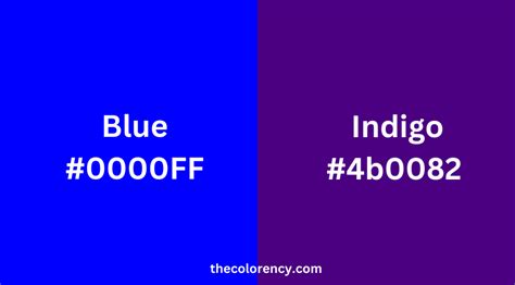 50 Shades Of Indigo Color Names Hex Rgb Cmyk Codes 49 Off