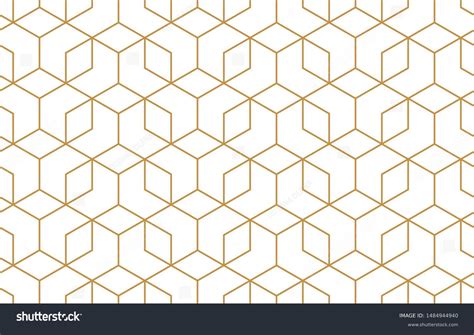 Geometric Pattern Lines Seamless Vector Background Stock Vector Royalty Free 1484944940