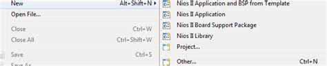 intel fpga how to find system library properties in nios 2 ide v12