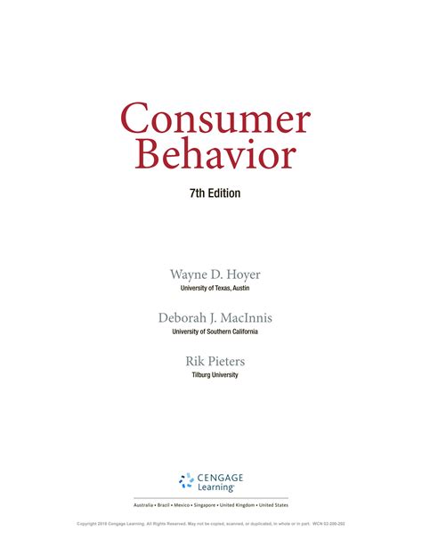 SOLUTION Consumer Behavior 7th Edition Studypool