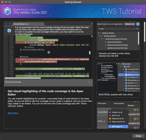 Salesforce Ide For Mac With Pmd Apex Support And Lightning Previewer The Welkin Suite