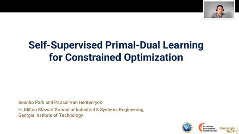 Underline Self Supervised Primal Dual Learning For Constrained Optimization