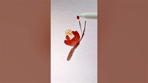 동백 아이패드 드로잉 써니수채브러시 Youtube