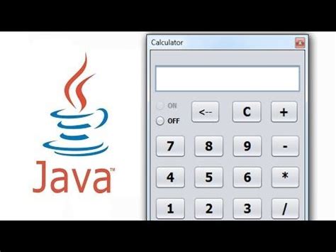 Java Calculator App Development Tutorial 1 Swing GUI Calculator App Java Calculator