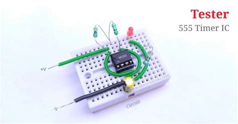 555 Timer Ic Tester Electrothinks