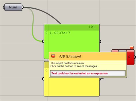 Text Could Not Be Evaluated As An Expression Grasshopper Grasshopper McNeel Forum