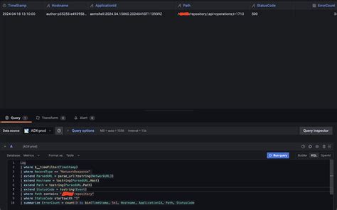 Alert Queries Fail With Input Data Must Be Wide Series But Got Type Not Input Refid