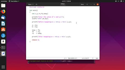 Swap Function The Swap Function Is Used To Swap Two… By Nirmani