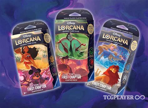 Disney Lorcana Starter Deck Characters TCGplayer Infinite