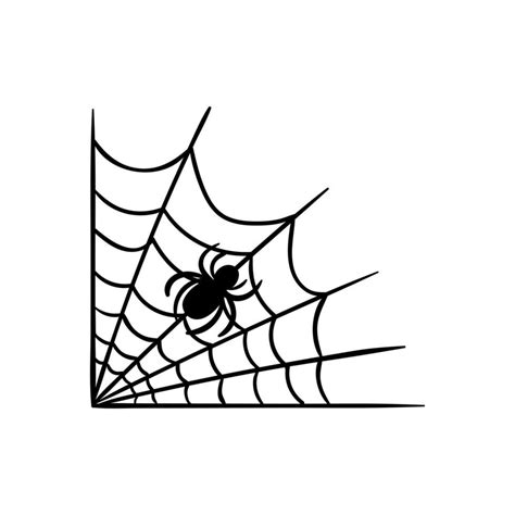 Spider Icon Vector Halloween Illustration Sign Web Symbol Cobweb Logo 23911385 Vector Art At