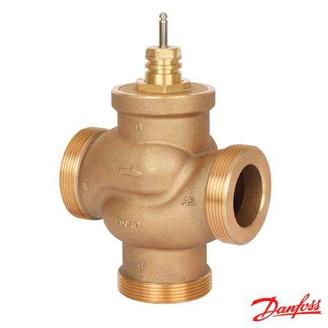 Трехходовой регулирующий клапан Danfoss Vrb3 Ду 15 1 2 ВР Kvs 2 5 065z0214 Купить