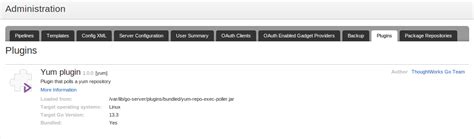 Plugin User Guide Gocd User Documentation