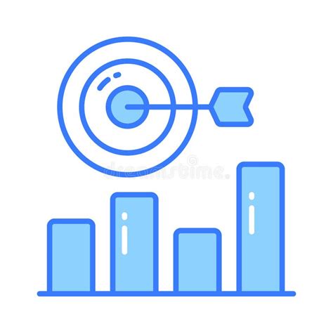 Business Target Vector Design Isolated On White Background Business Analytics With Target