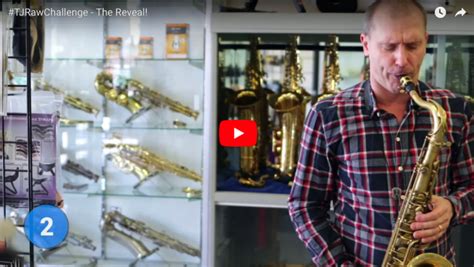 Trevor James Signature Custom RAW Saxophones