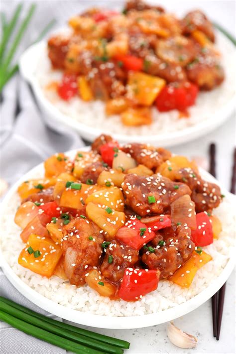 Sweet And Sour Pork Recipe Simpol At Helen Walker Blog