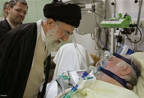 عیادت از دکتر حسن حبیبی Leaderir