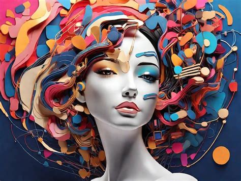 Premium Photo Creativity In The Digital Age