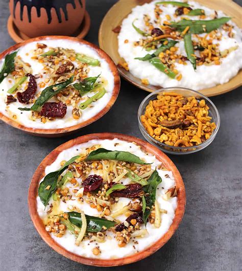 Curd Rice Indian Yogurt Rice Thayir Sadam Cook With Kushi