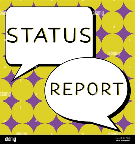 Text Showing Inspiration Status Report Business Showcase Update Summary Of Situations As Of A