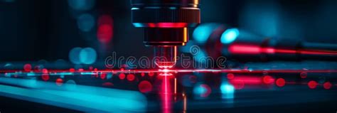 Industrial Laser Engraving High Precision Cutting Tool In Action