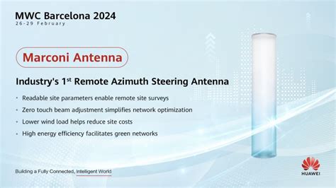 Huawei Antenna On Linkedin Mwc24 Huawei 5gadvanced Zerotouch