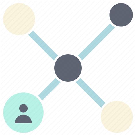 Network Link Links Node Nodes Organization Structure Icon