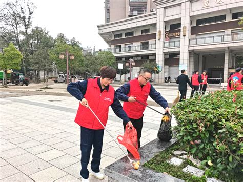 国网松溪县供电公司：“志愿红”扮靓创城“风景线”