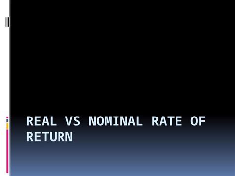 Pptx Real Vs Nominal Rates Dokumen Tips