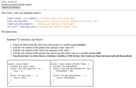 Solved Sorry Incorrectan Error Occured Check Syntaxthe