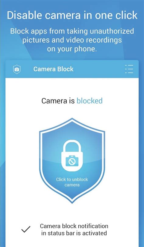 Camera Block Spyware Protect Android Apps On Google Play