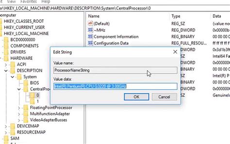 FAKE CPU CHỈNH SỬA THÔNG TIN CPU DXDIAG fake cpu