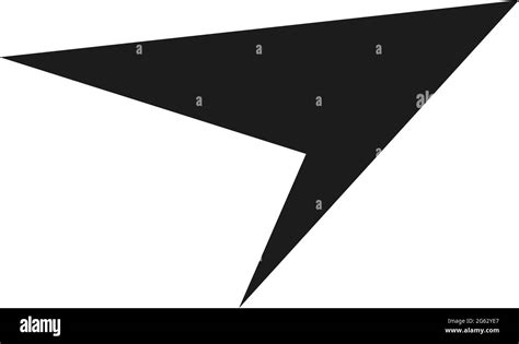 Gps Pointer Arrow Cursor Index Arrowhead Icon Symbol Dynamic