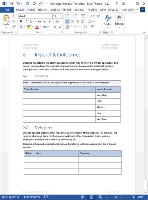 Concept Proposal Template