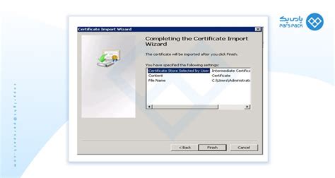 آموزش نصب SSL روی IIS پارس پک