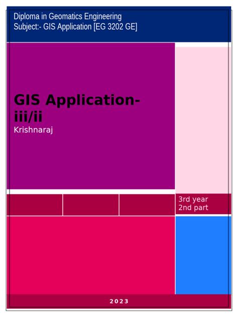 Gis 6th Pdf Geographic Information System Contour Line